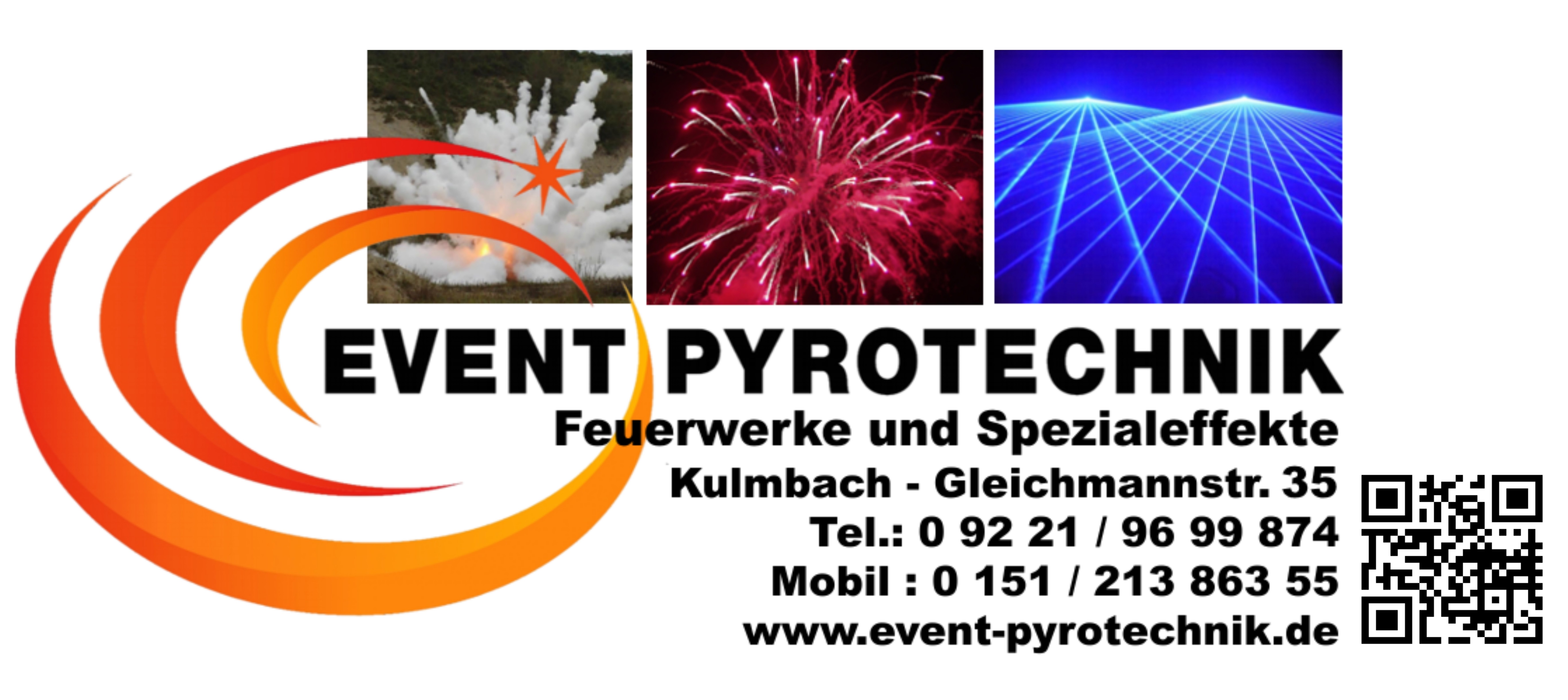 Feuerwerke & Spezialeffekte - Event Pyrotechnik - Kulmbach